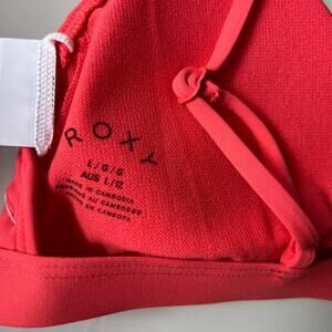 Roxy | Swim | Roxy Solid Beach Classics Fixed Triangle Bikini Top ...